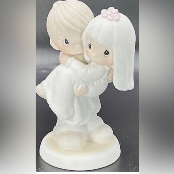 Precious Moments | Accents | Vintage Precious Moments Bride Groom ...